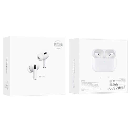 BOROFONE BW36 True Wireless ANC Noise Canceling Bluetooth Earphone (Wh ...